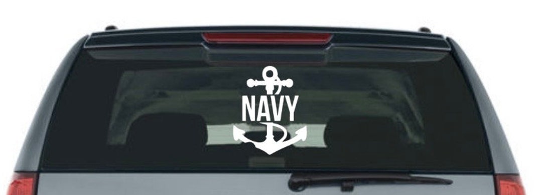 US Navy Vinyl Decal, Car Window Sticker, Trendy, Positive - Etsy