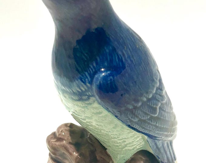 Vibrant Blue Parrot With a Pink Beak Flower Frog. - Etsy