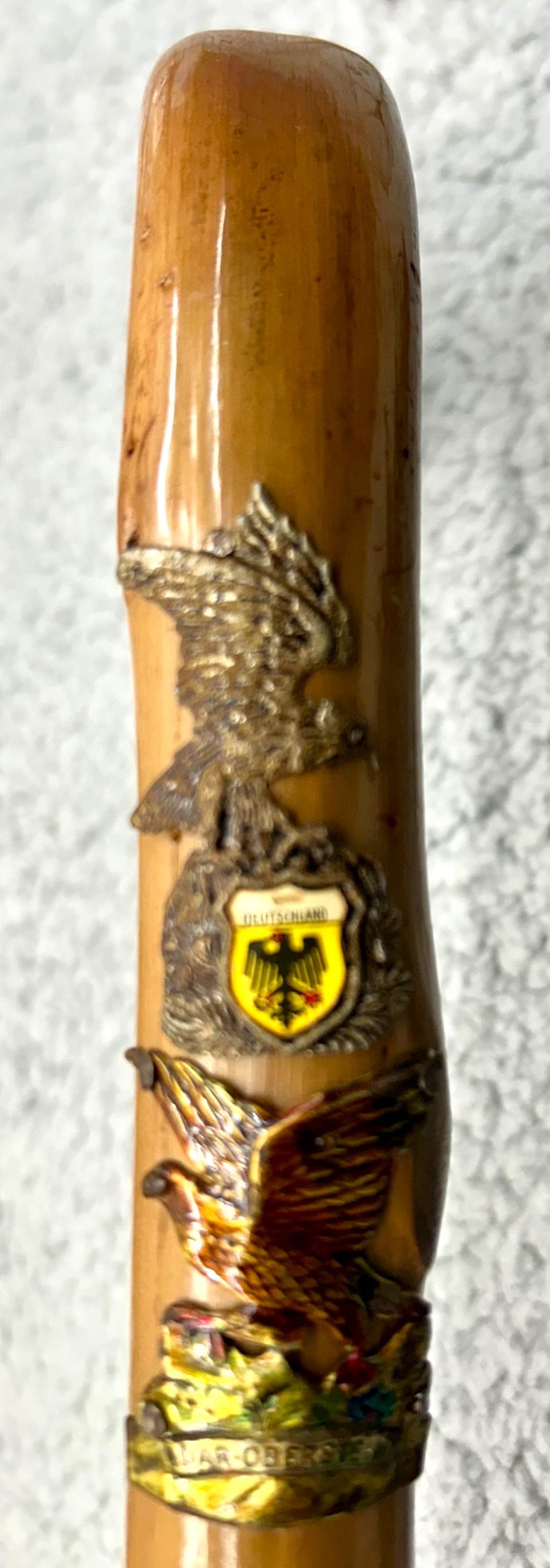 Collectible Vintage German Walking Stick Wanderstock With 7 Badges - Etsy
