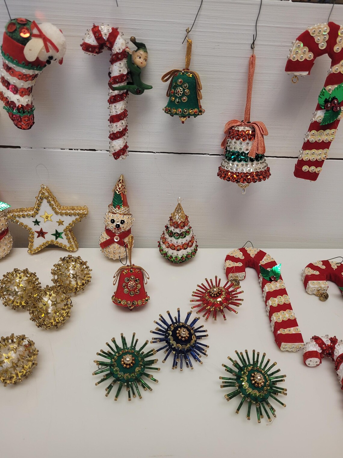 Vintage Push Pin Christmas Ornaments - Etsy