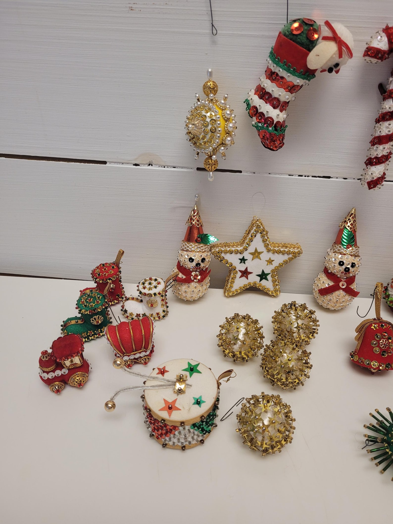 Vintage Push Pin Christmas Ornaments - Etsy