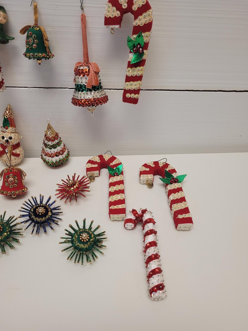 Vintage Push Pin Christmas Ornaments - Etsy