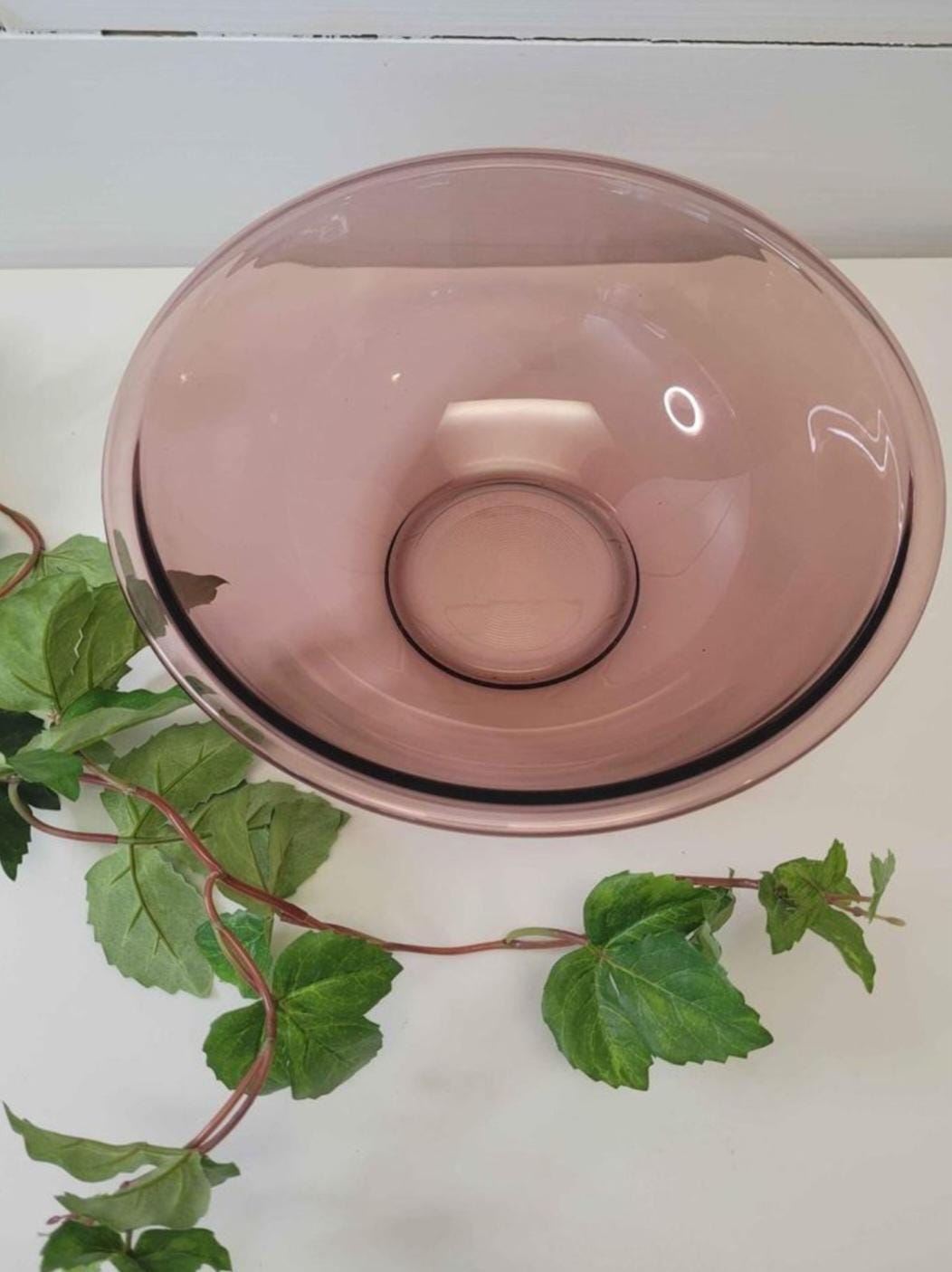 Vintage Cranberry Pyrex Mixing Bowls - Etsy