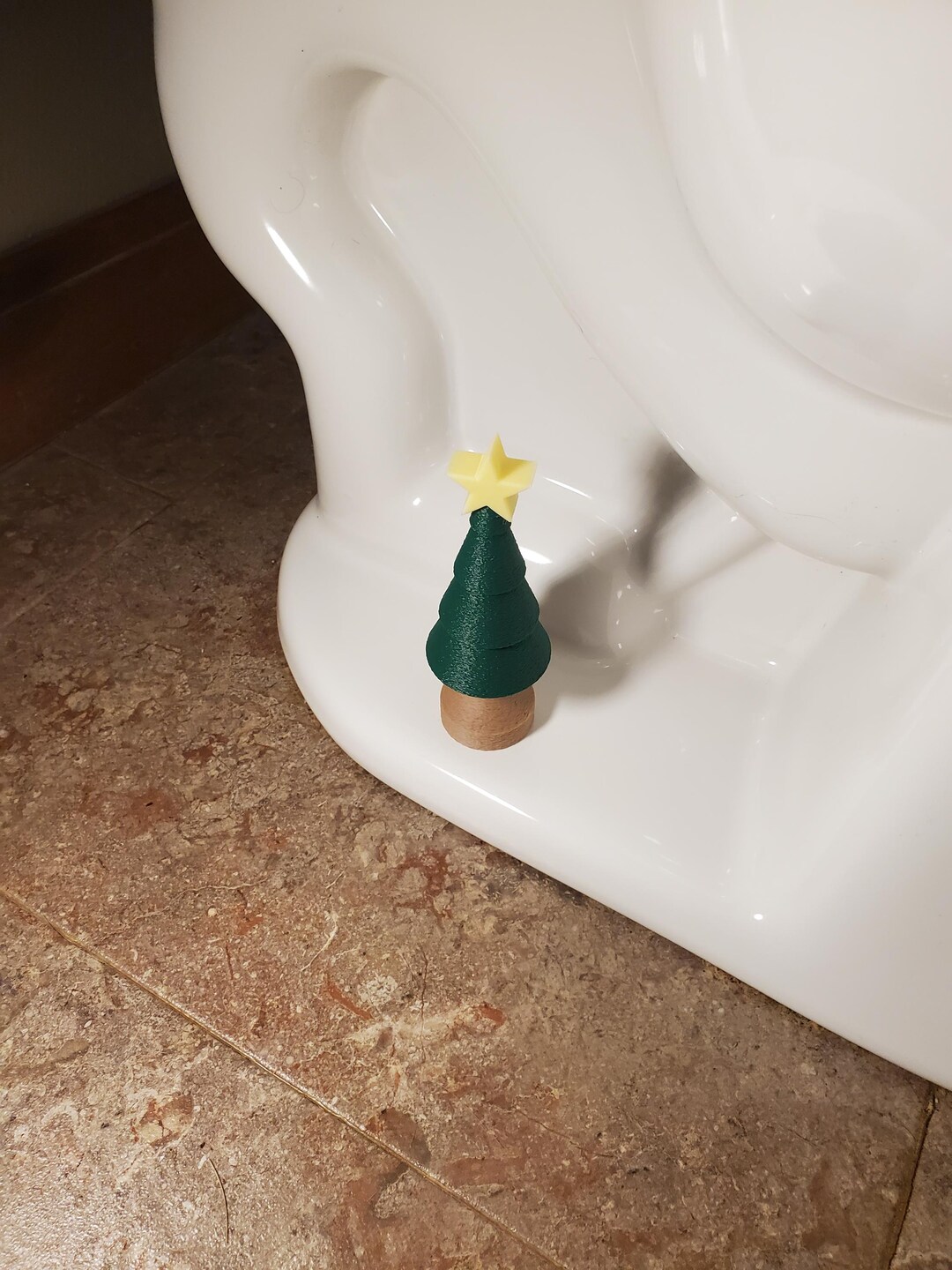 Toilet Bolt Cover Christmas Tree - Etsy