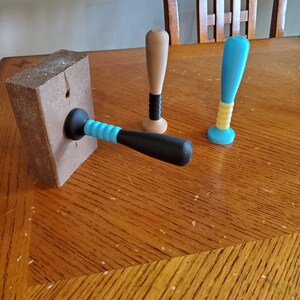 Baseball Bat Toilet Bolt Covers With Grip – Sports Bathroom Decor ...