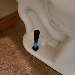 Baseball Bat Toilet Bolt Covers With Grip – Sports Bathroom Decor ...