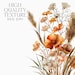 Autumn Watercolor Wildflower, Fall Wildflower Bouquets & Borders, Fall ...