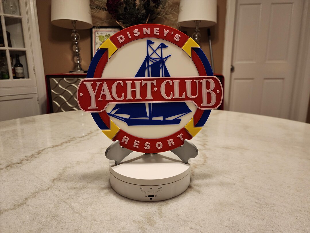 Disney’s Yacht Club Resort Sign | Resort Decor - Etsy