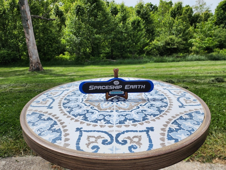 Spaceship Earth EPCOT Sign: Siemens Version 3D Printed Magnet - Etsy
