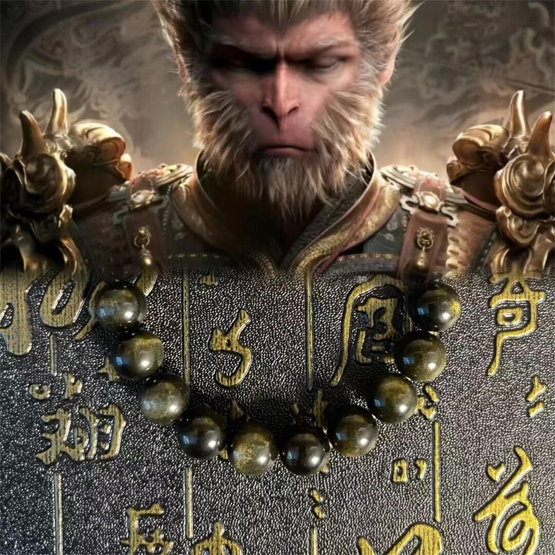 Black Myth Wukong Acrylic Keychain, Sun Wukong Cartoon Key Ring, New ...