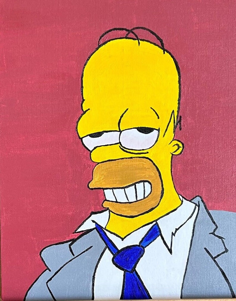 Homer Simpson-as a Reminder - Etsy
