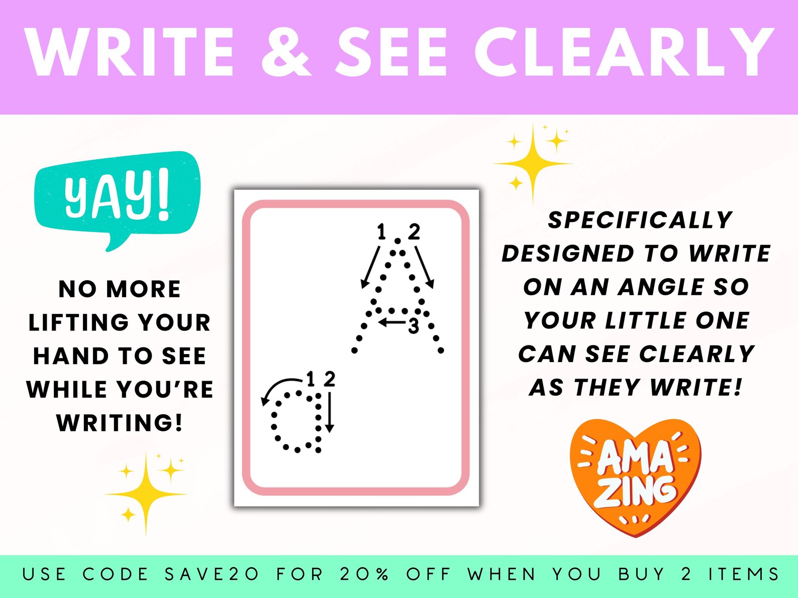 Letter Tracing Cards for Left-handed Kids, Printable Alphabet ...