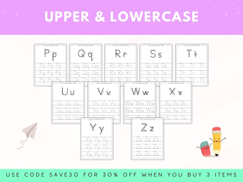 Left Handed Handwriting Practice Alphabet Tracing Worksheets Preschool ...