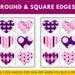Printable Valentine's Day Activity, Matching Cards for Kids, Heart ...