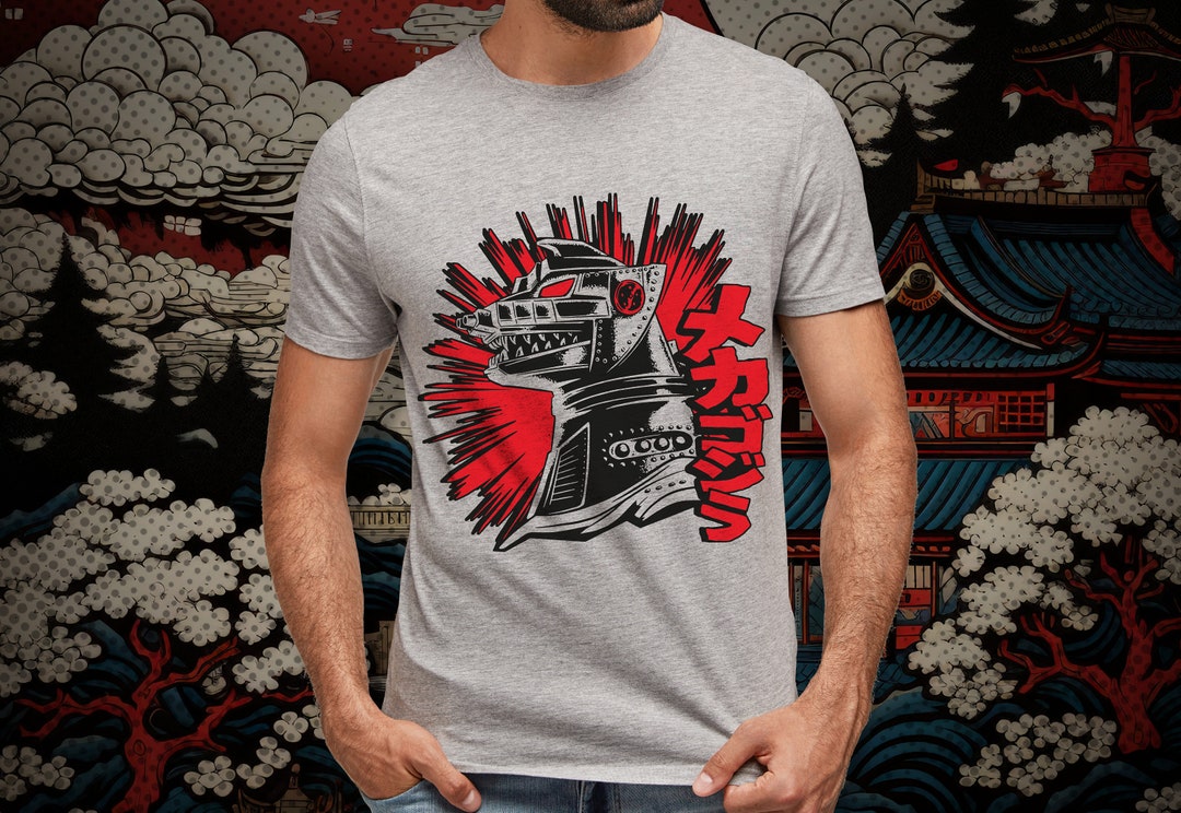 Godzilla T-shirt, Mecha Godzilla, Mecha Kaiju T-shirts, Kaiju Ink ...