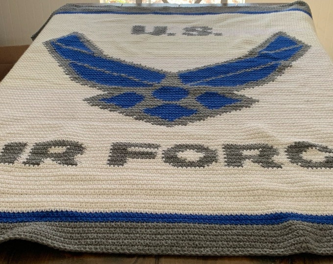 Air Force Blanket - Etsy