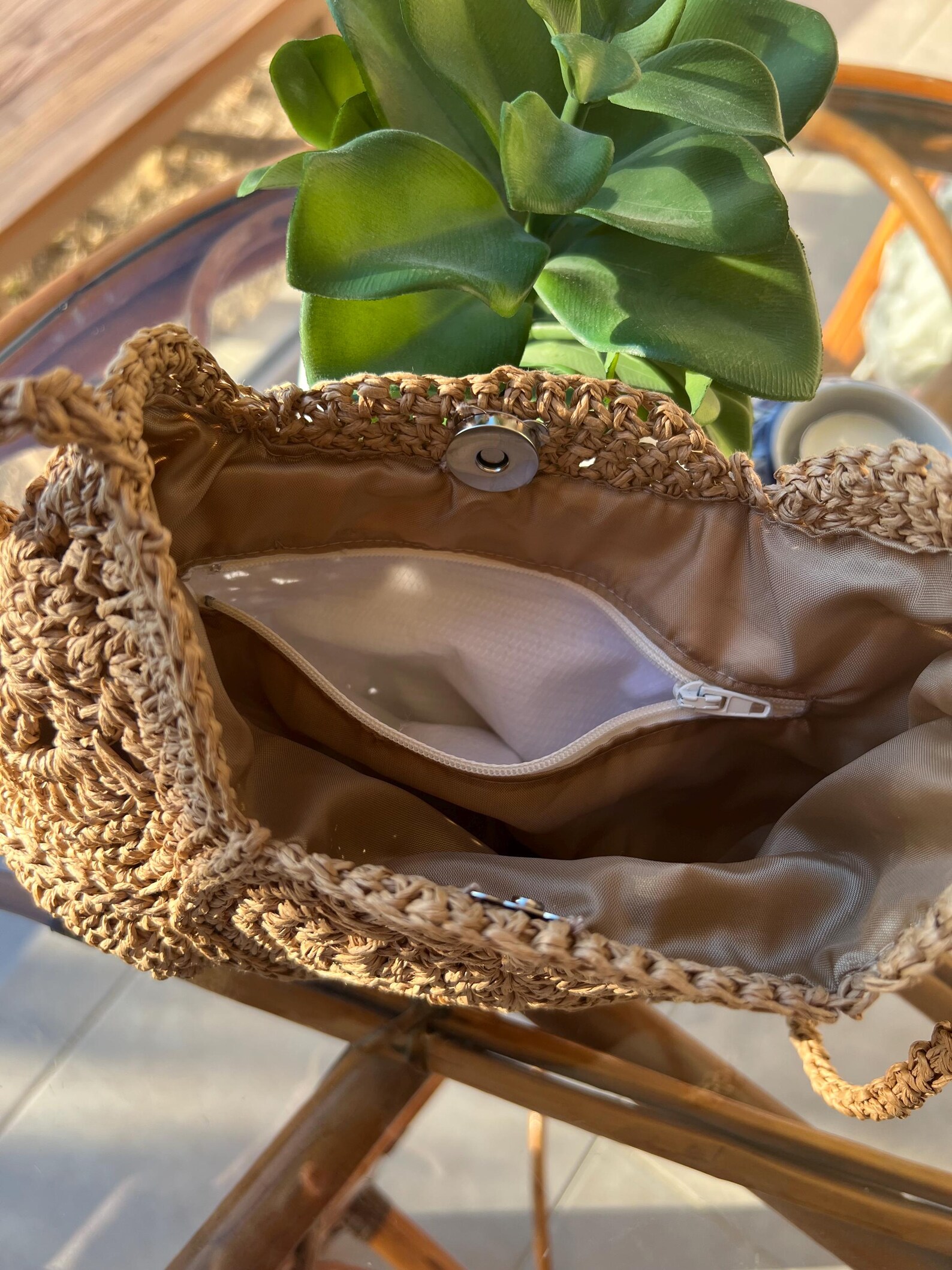 Honeycomb Paper Sting Crochet Bag, Handmade Knitted Tote Bag, Handmade ...
