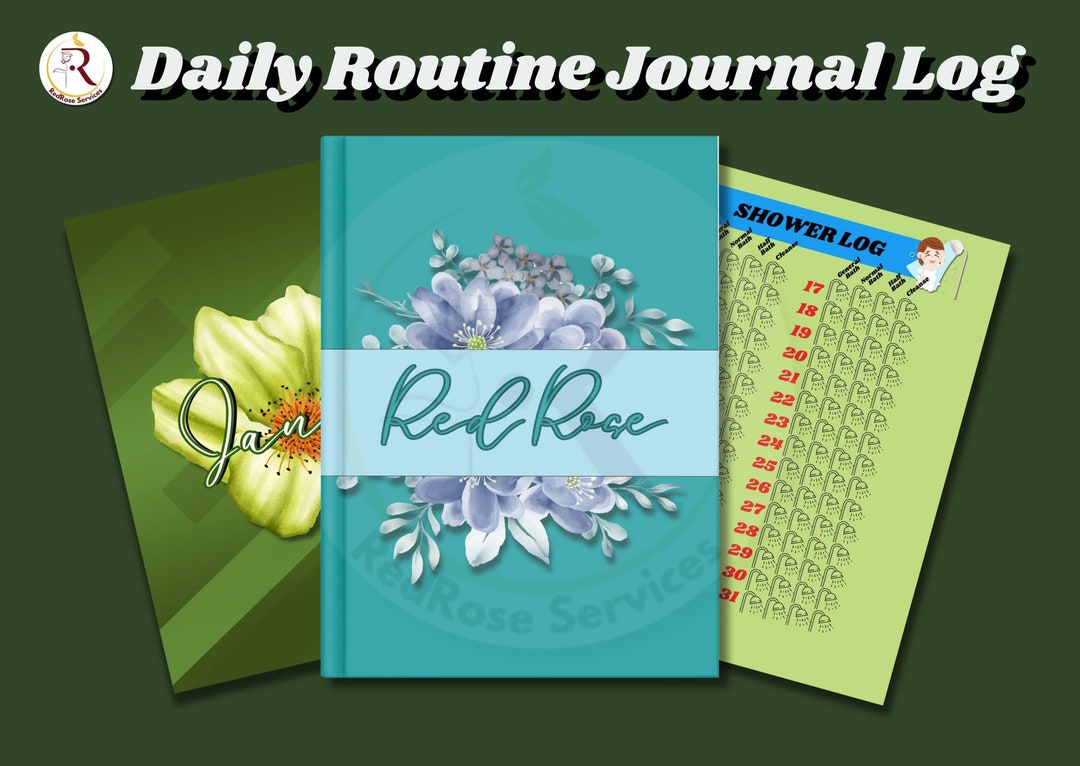 Daily Routine Journal Log Template - Etsy