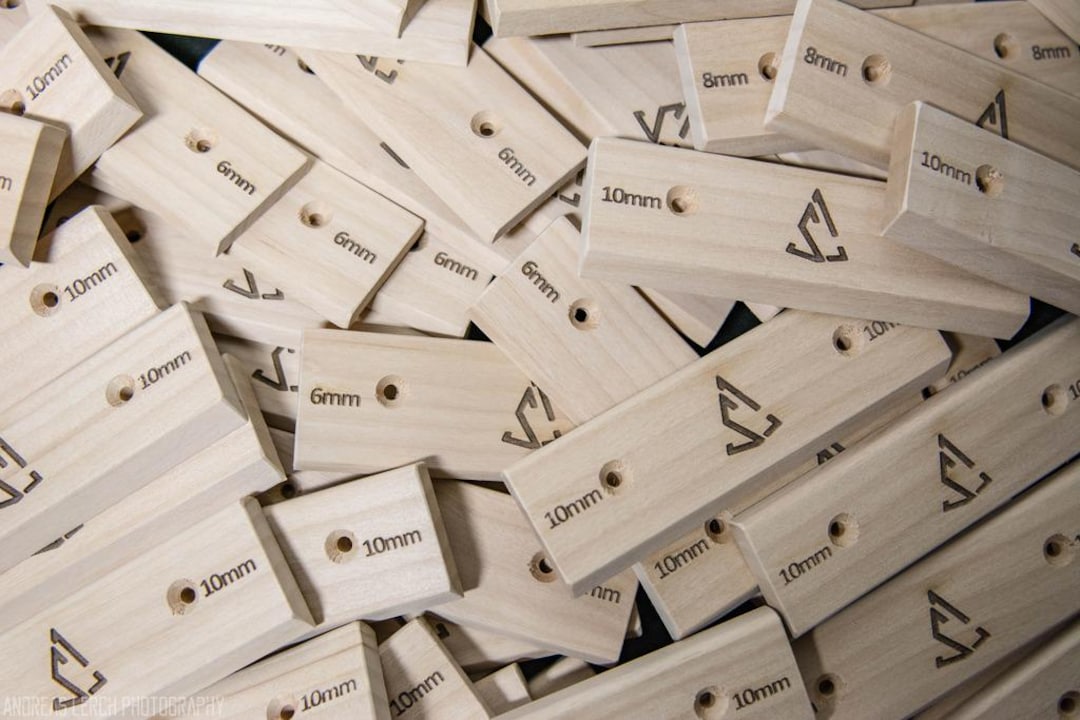 Micro Climbing Edges: Finger Strength Training Holds (4-25mm) - Etsy