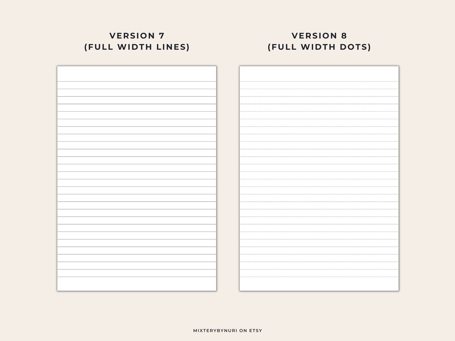 Notes Page Printable Template, Note Taking, Blank Writing Papers, Notes ...