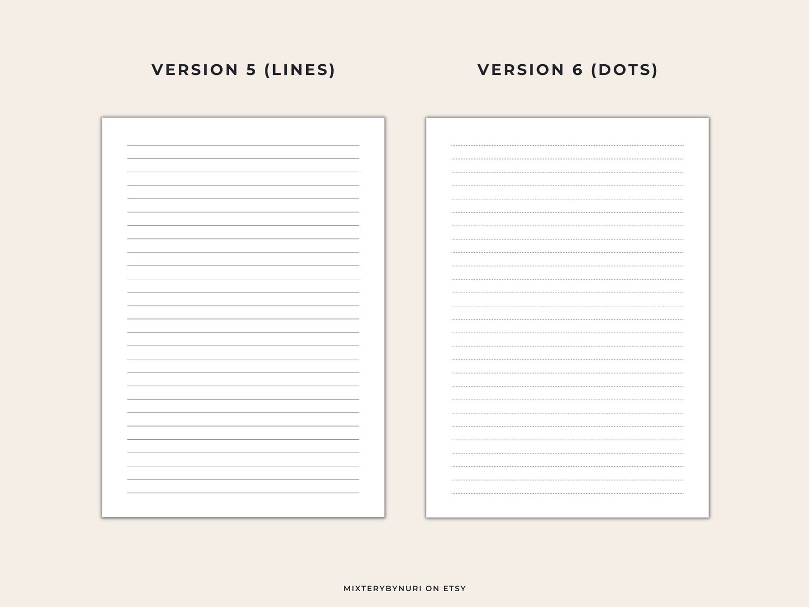 Notes Page Printable Template, Note Taking, Blank Writing Papers, Notes ...