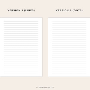 Notes Page Printable Template, Note Taking, Blank Writing Papers, Notes ...