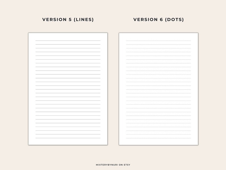 Notes Page Printable Template, Note Taking, Blank Writing Papers, Notes ...