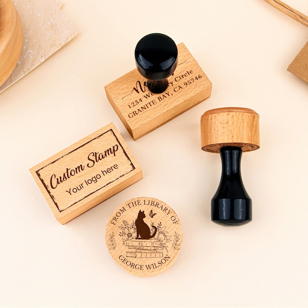 Business Card Stamp - Etsy