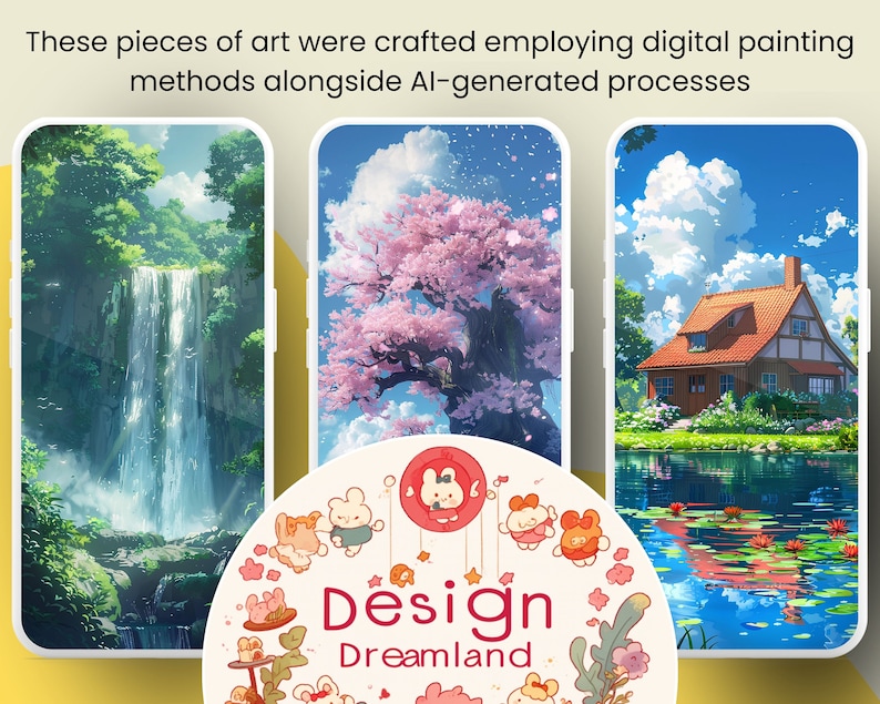 Studio Ghibli Spring Wallpaper, 4K Japanese Anime Digital Image ...