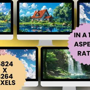 Studio Ghibli Spring Wallpaper, 4K Japanese Anime Digital Image ...