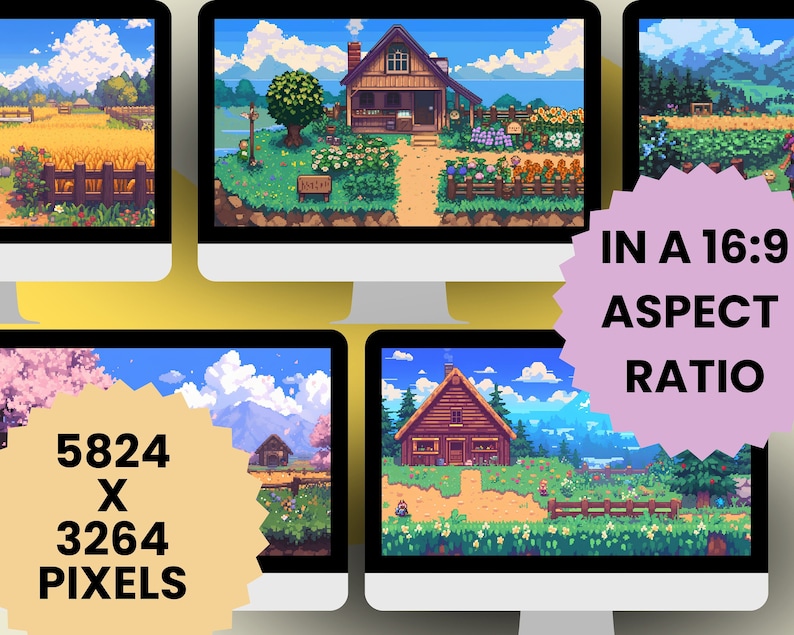 Stardew Valley Wallpaper Cute Kawaii Backgrounds for Mobile & PC ...