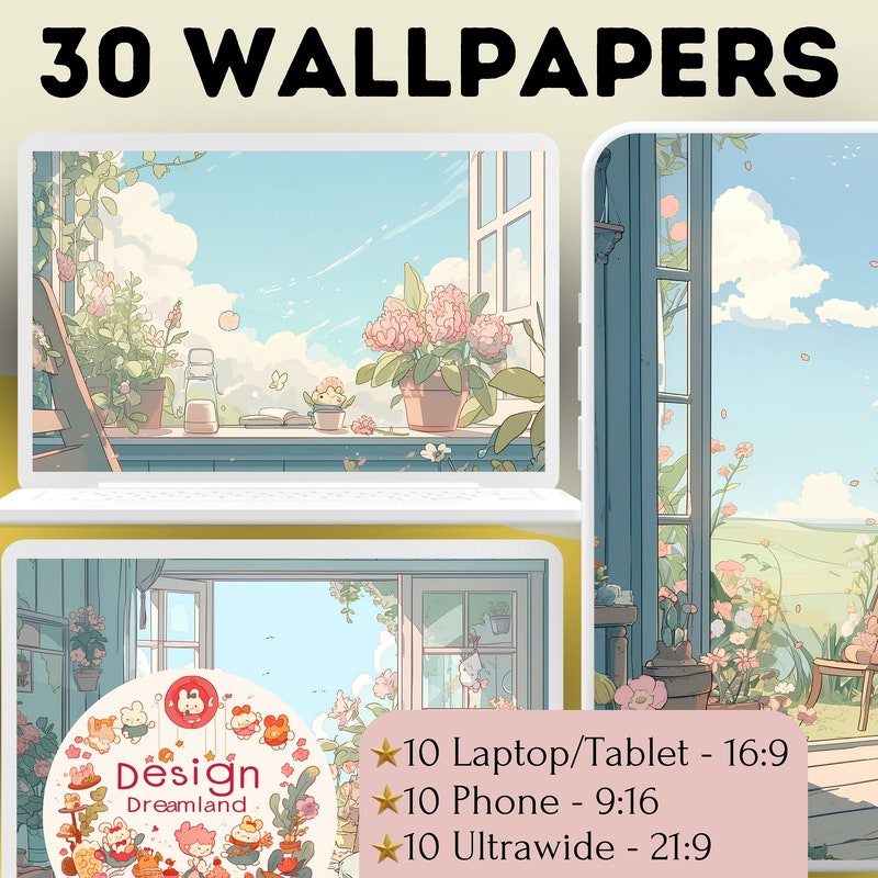 60 Wallpapers - Etsy UK