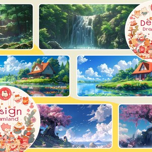 Studio Ghibli Spring Wallpaper, 4K Japanese Anime Digital Image ...
