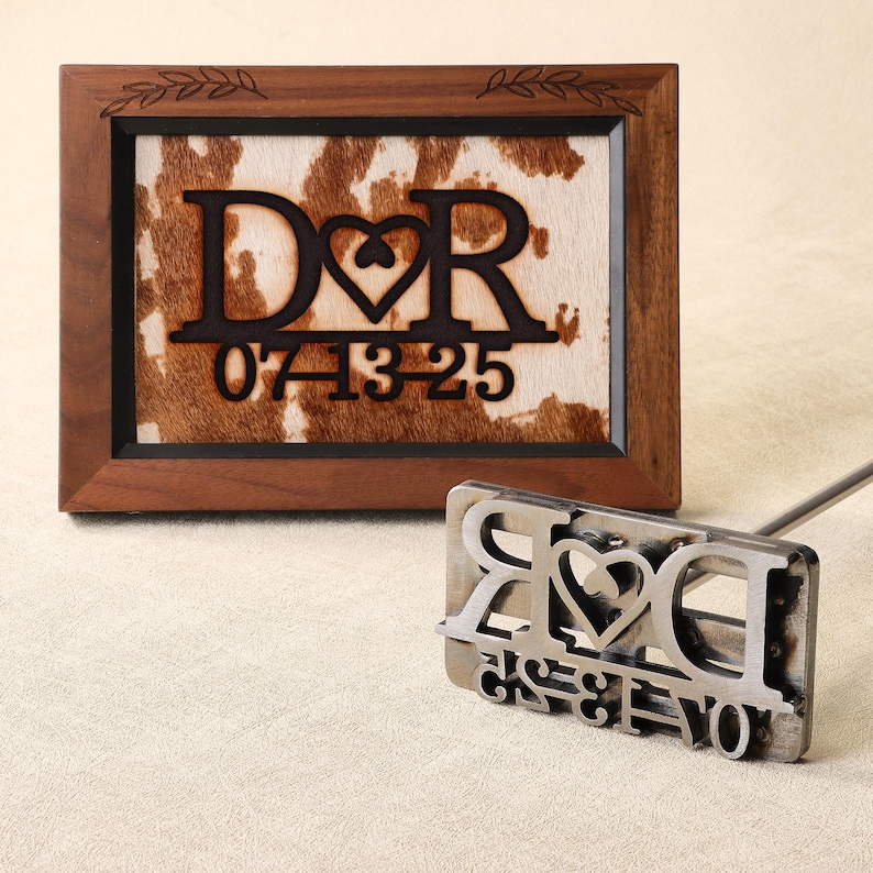 Custom Wedding Branding Iron for Unity Ceremony, Custom Branding Iron ...