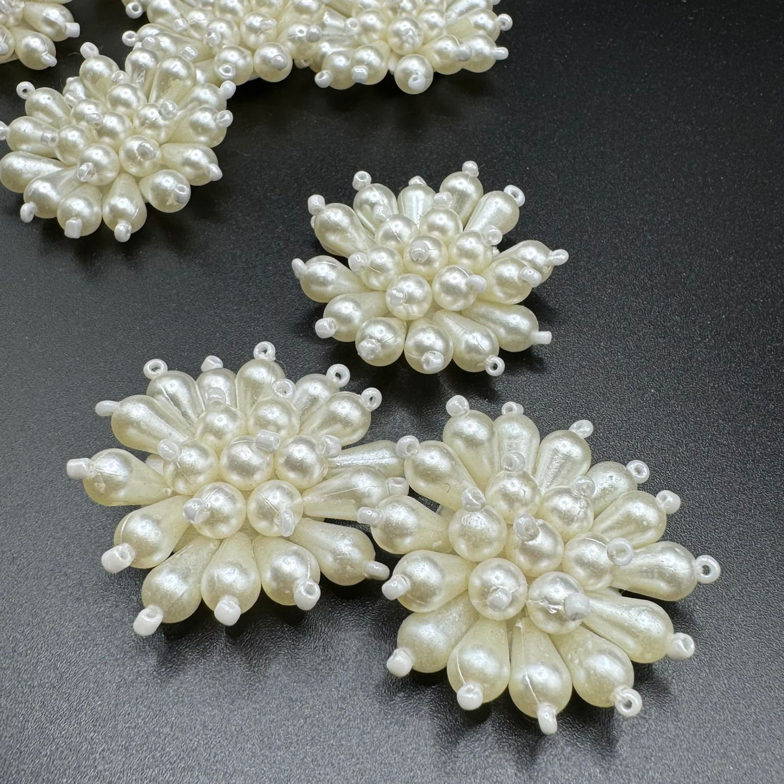 Rhinestone Jewel Buttons: Silver Finish Bridal Sewing Buttons - Etsy