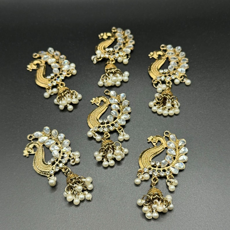 Rhinestone Jewel Buttons: Silver Finish Bridal Sewing Buttons - Etsy