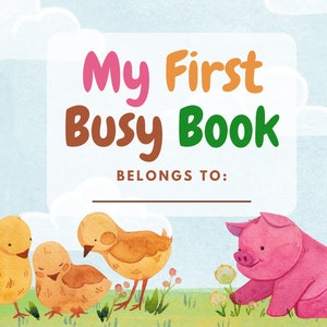 Editable Busy Book Bundle for Girls - Etsy