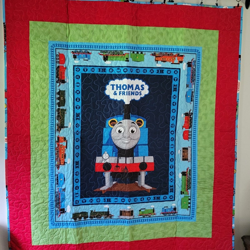 Train Quilt - Etsy