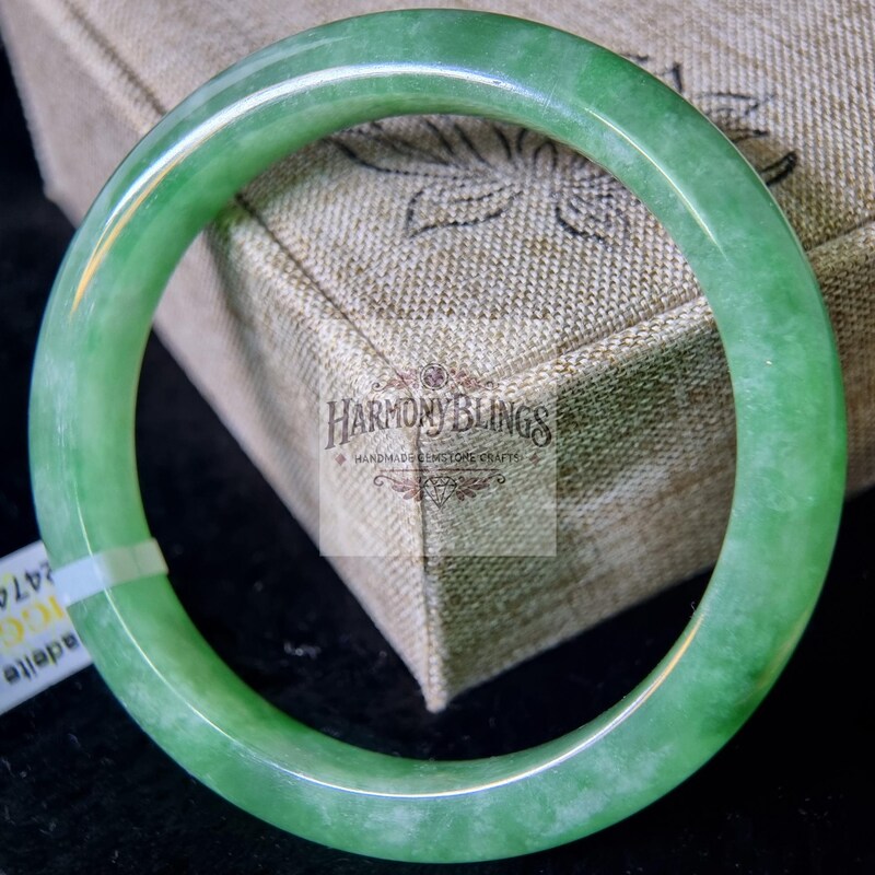 Jade Bangle Bracelet - Etsy