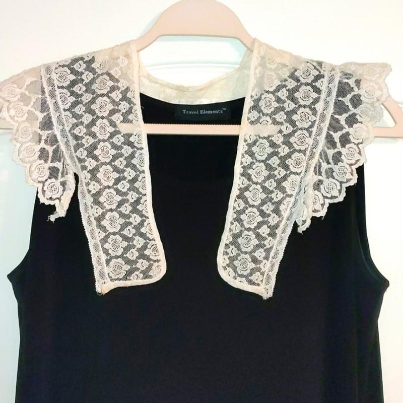 Cream Lace Collar - Etsy