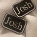 Custom Embroidered Name Patch: Iron-on Personalized Badge (2x3) - Etsy