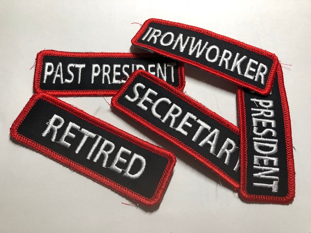Custom Embroidered Name Patch Personalized Iron on Patch and Sew on ...