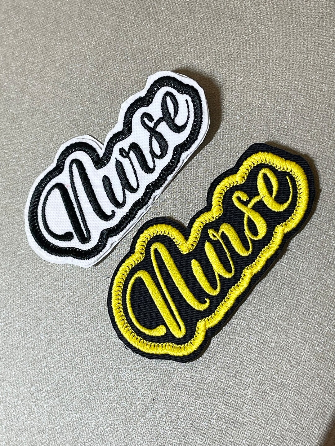 Nurse Patch Custom Embroidered Nurse Patch Embroidered Text Patch Iron ...