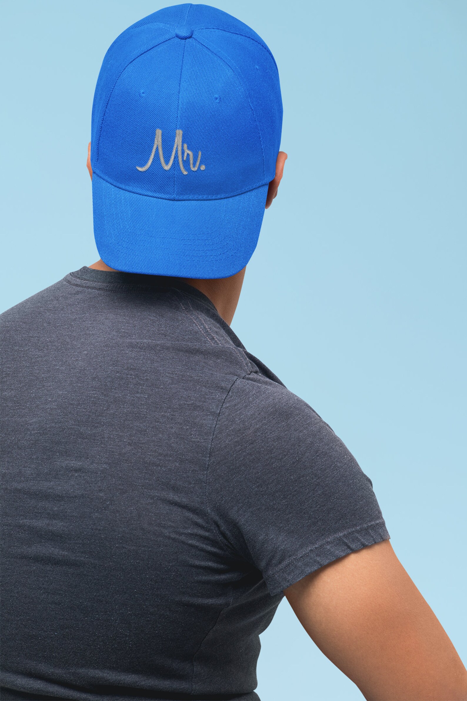 Embroidered Mr & Mrs Dad Hats | Newlywed Gift | Adjustable Baseball Cap ...