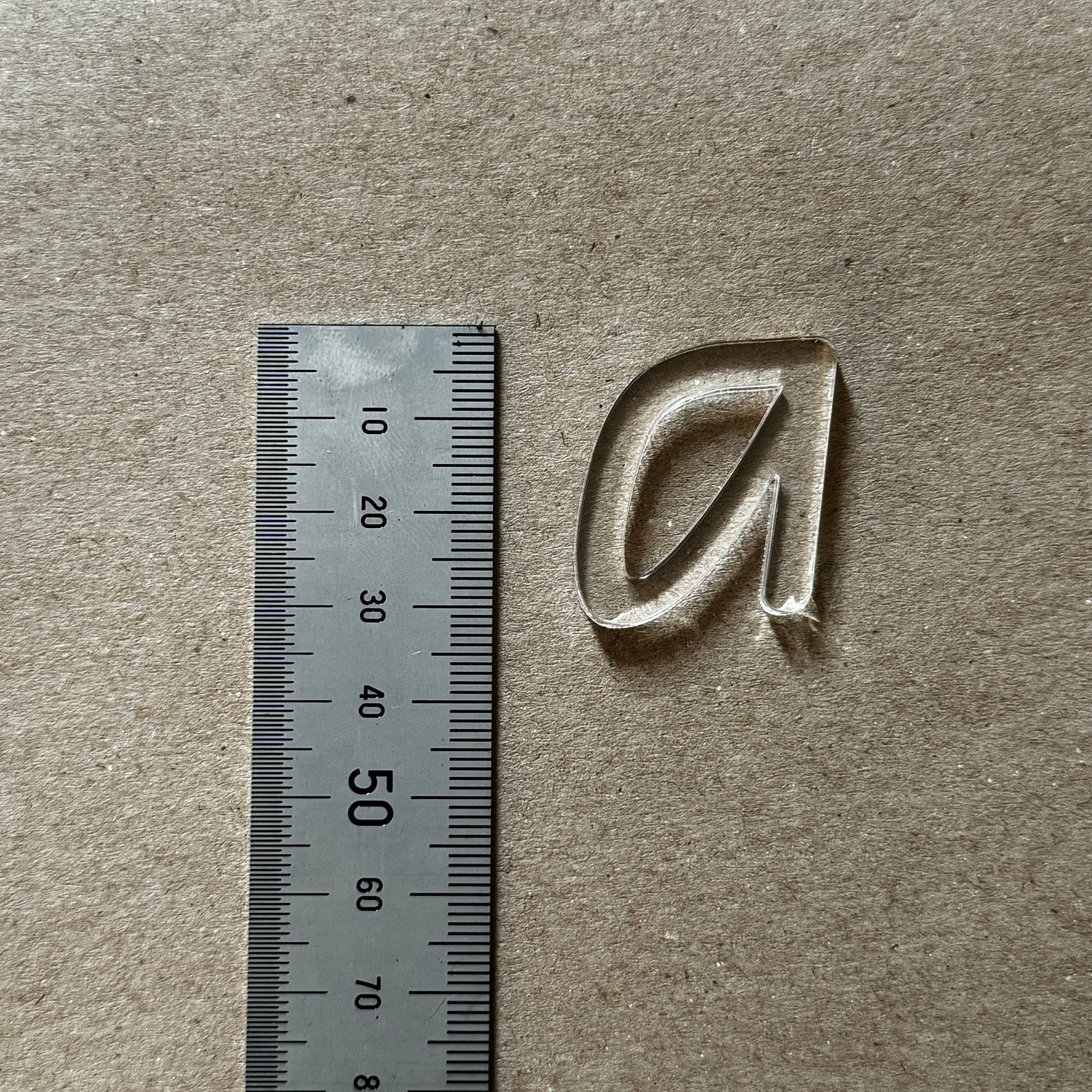 SILENT Transparent Movable English Alphabet Lowercase Letters in ...