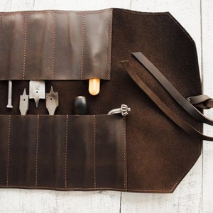 Personalized Wrench Holder, Wrench Roll Pouch, Chisel Tool Roll ...