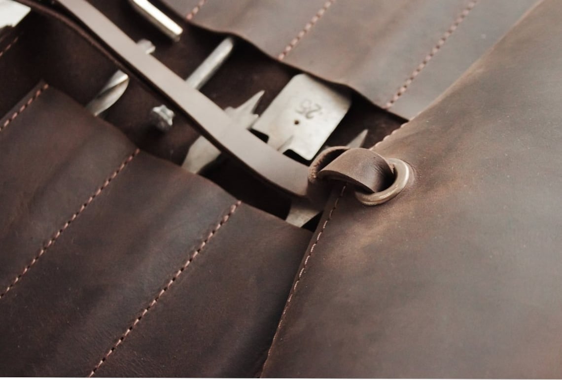 Personalized Wrench Holder, Wrench Roll Pouch, Chisel Tool Roll ...