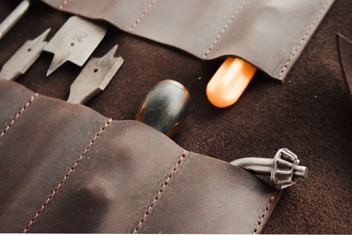 Personalized Wrench Holder, Wrench Roll Pouch, Chisel Tool Roll ...