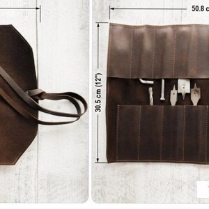 Personalized Wrench Holder, Wrench Roll Pouch, Chisel Tool Roll ...
