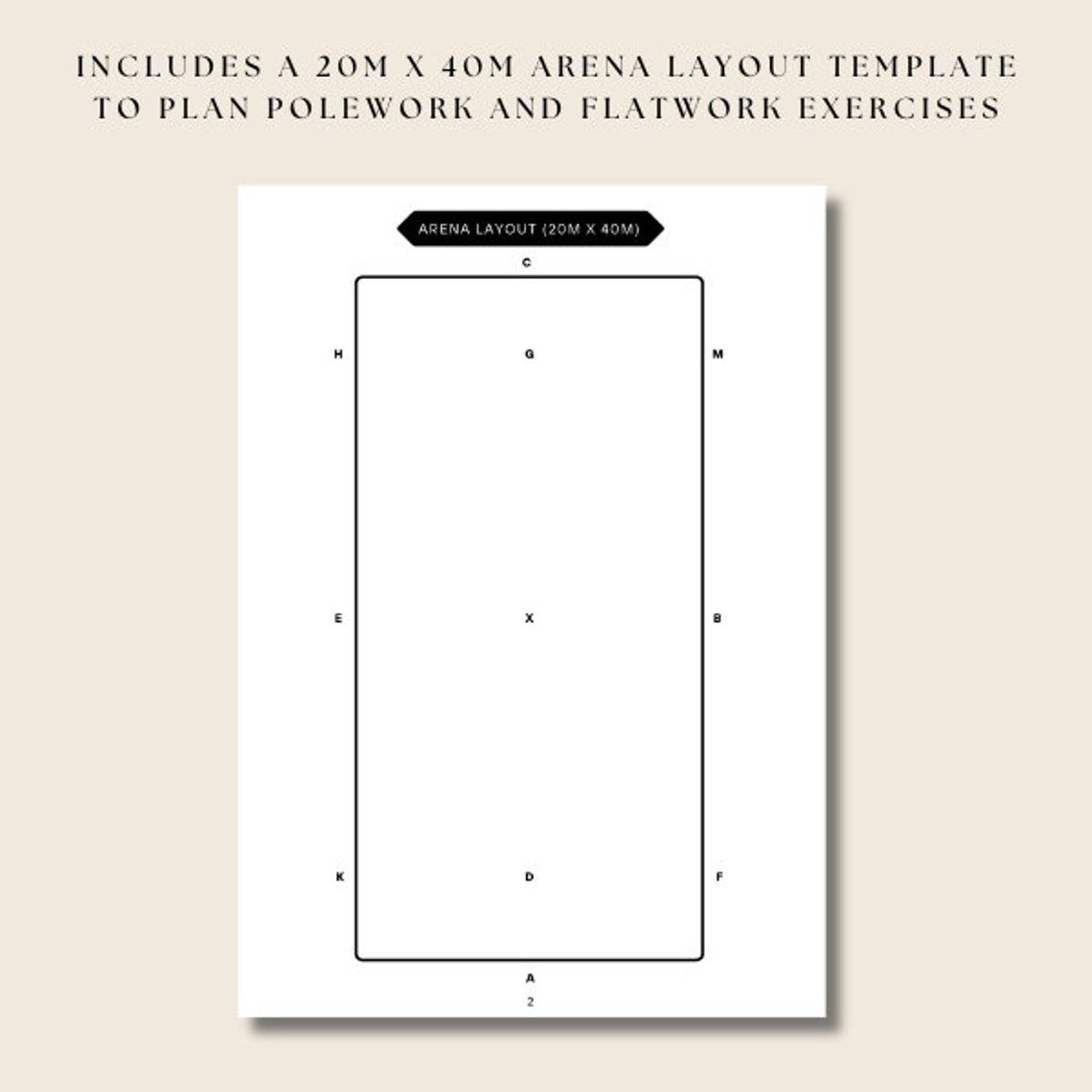 Equestrian Daily Training Plan With Goal Setting | Printable A4 Equine ...